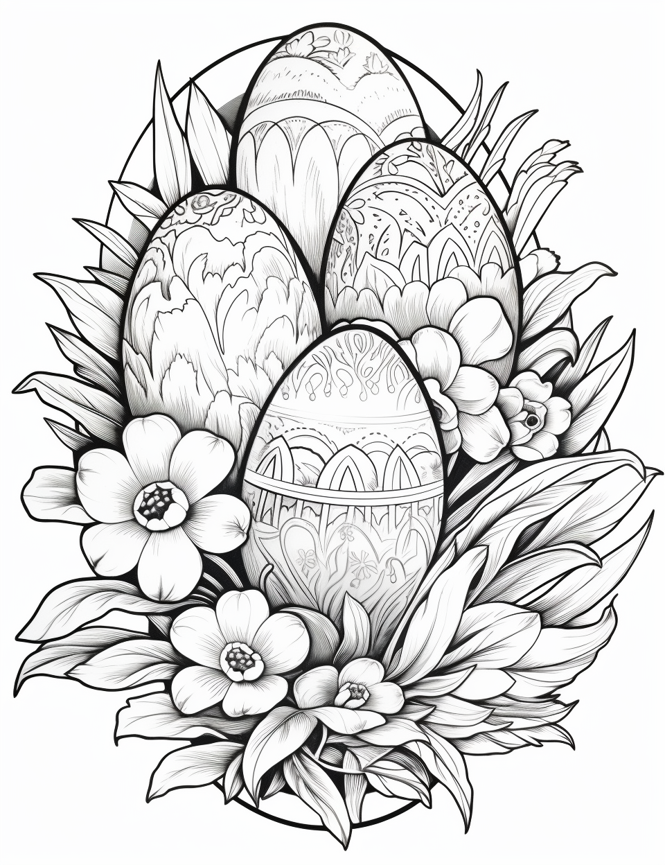 Color Craftables | Coloring Pages | Holiday - Easter - Eggs