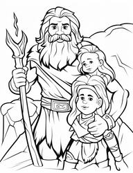 Color Craftables | Coloring Pages | Prehistoric & Cavemen - Cavemen ...