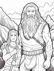 Color Craftables | Coloring Pages | Prehistoric & Cavemen - Cavemen ...