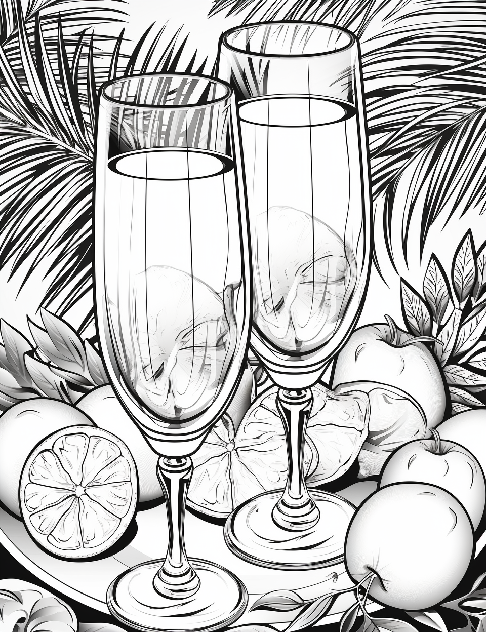 Color Craftables | Coloring Pages | Holiday - New Year's Day