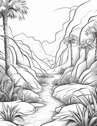 Color Craftables | Coloring Pages | Nature - Deserts