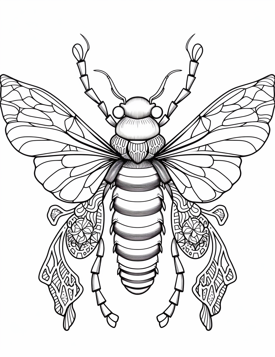 Color Craftables | Coloring Pages | Animal - Insects
