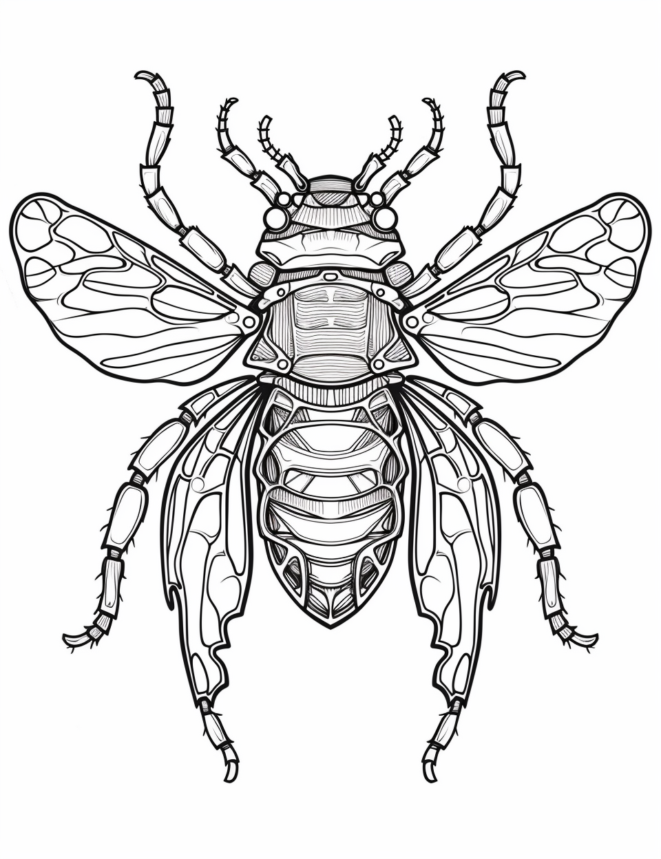 Color Craftables | Coloring Pages | Animal - Insects