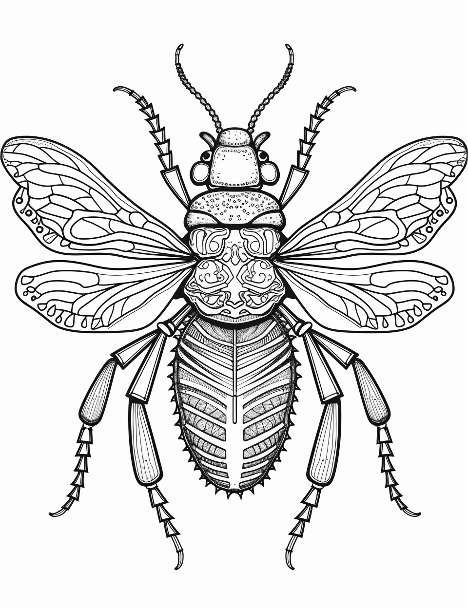 Color Craftables | Coloring Pages | Animal - Insects