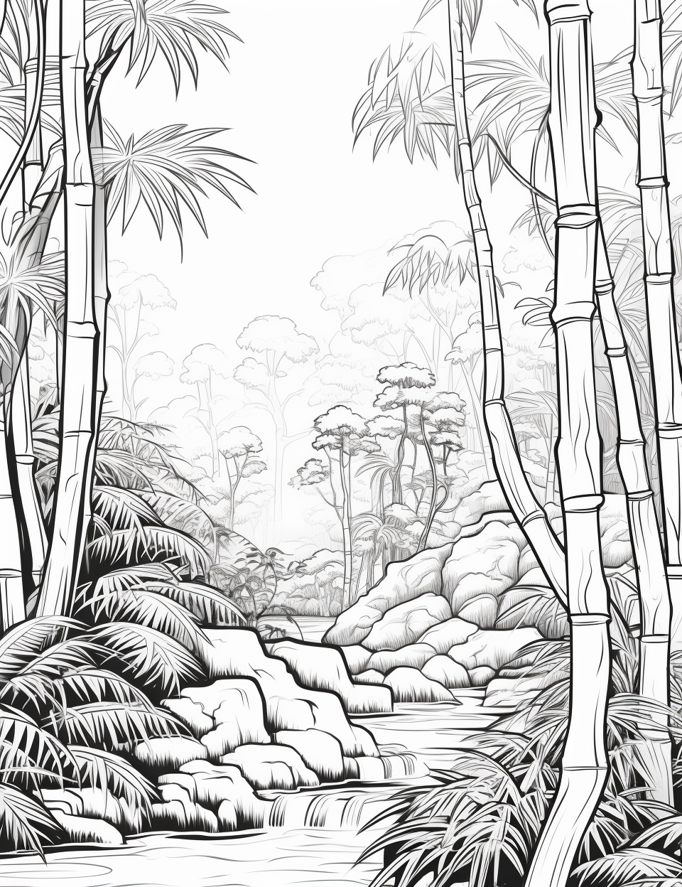 Color Craftables | Coloring Pages | Nature - Forests