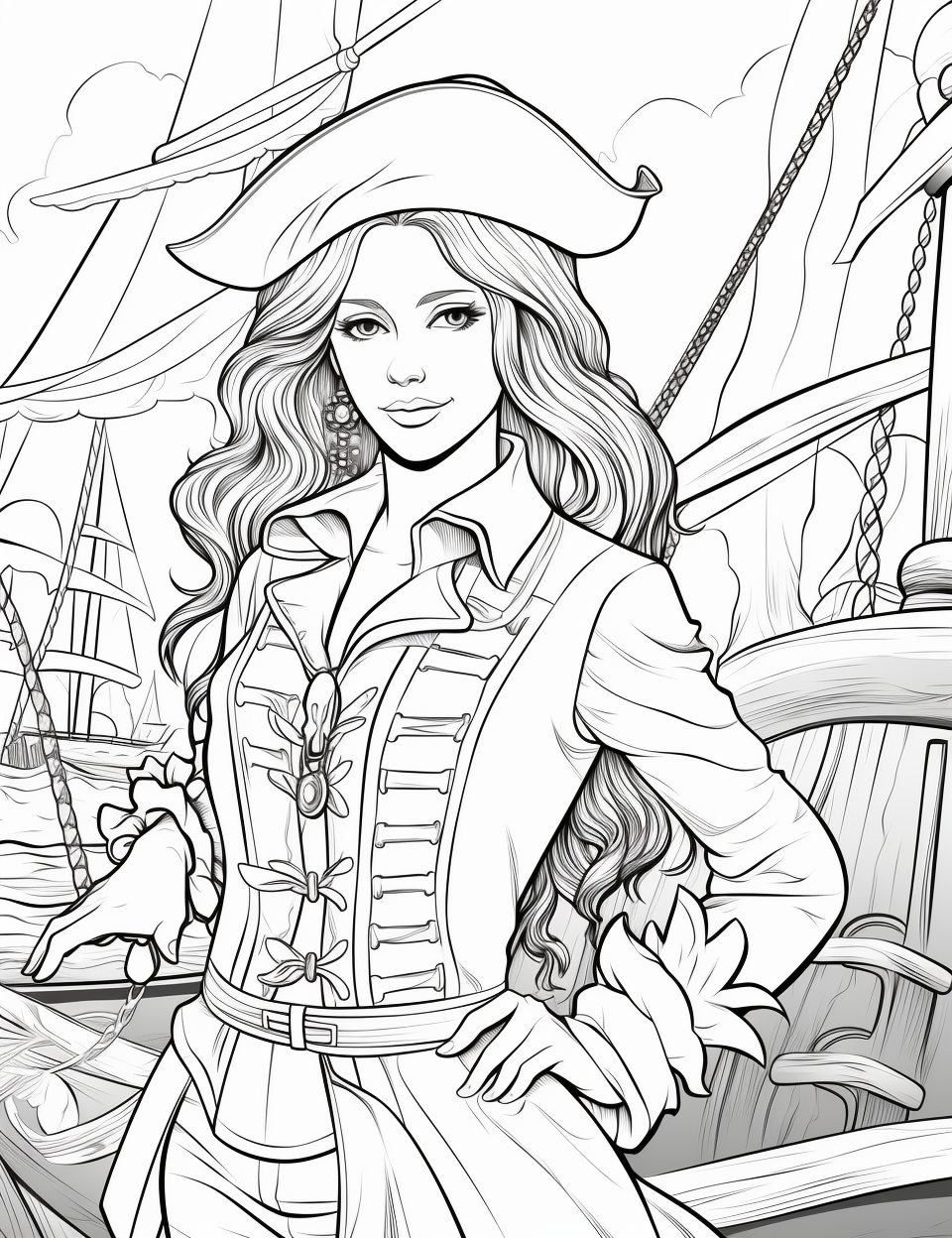 Color Craftables | Coloring Pages | Pirates & Treasure - Pirate Life ...