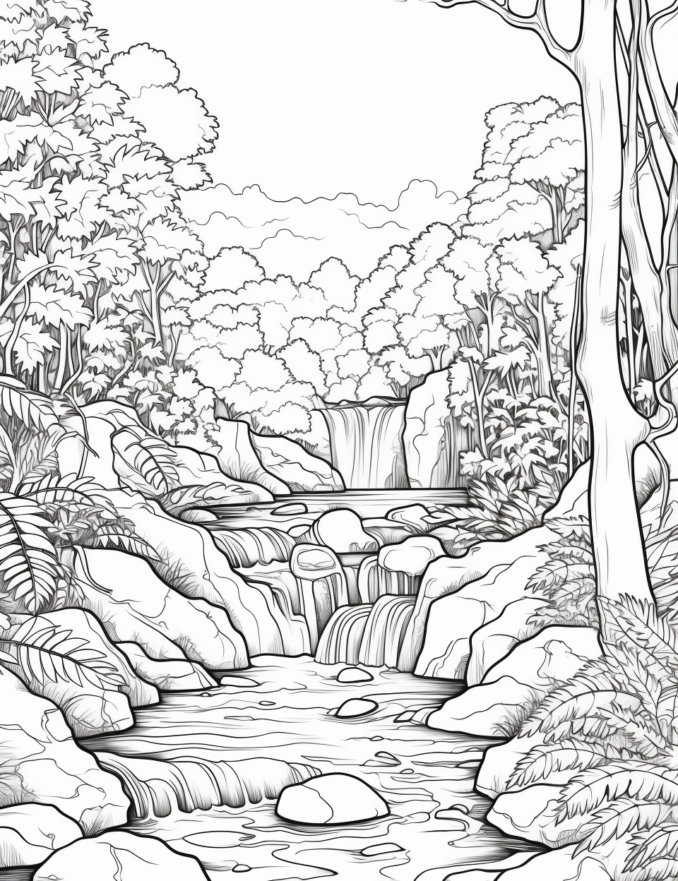 Color Craftables | Coloring Pages | Nature - Water Bodies