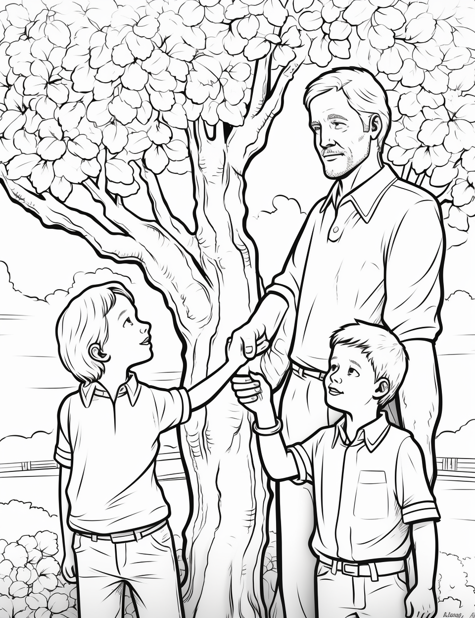 Color Craftables | Coloring Pages | People - Elders - Telling Stories