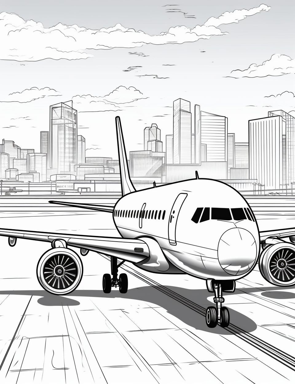 Color Craftables | Coloring Pages | Buildings & Architecture - Modern