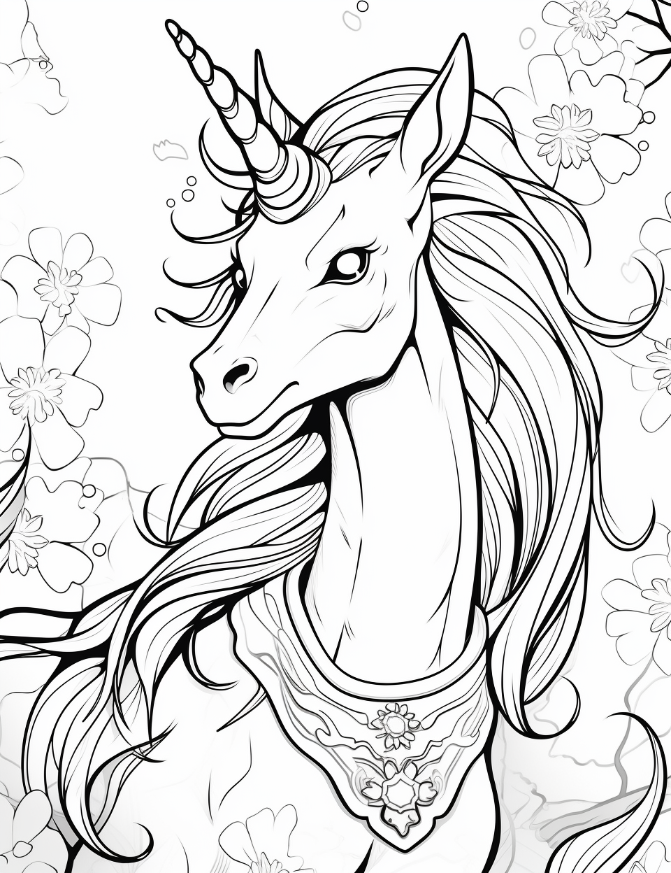 Color Craftables | Coloring Pages | Mythical Creatures - Unicorn