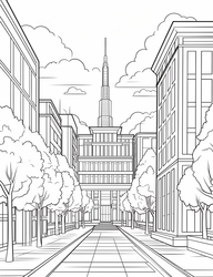 Color Craftables | Coloring Pages | Buildings & Architecture - Modern ...