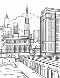 Color Craftables | Coloring Pages | Buildings & Architecture - Modern ...