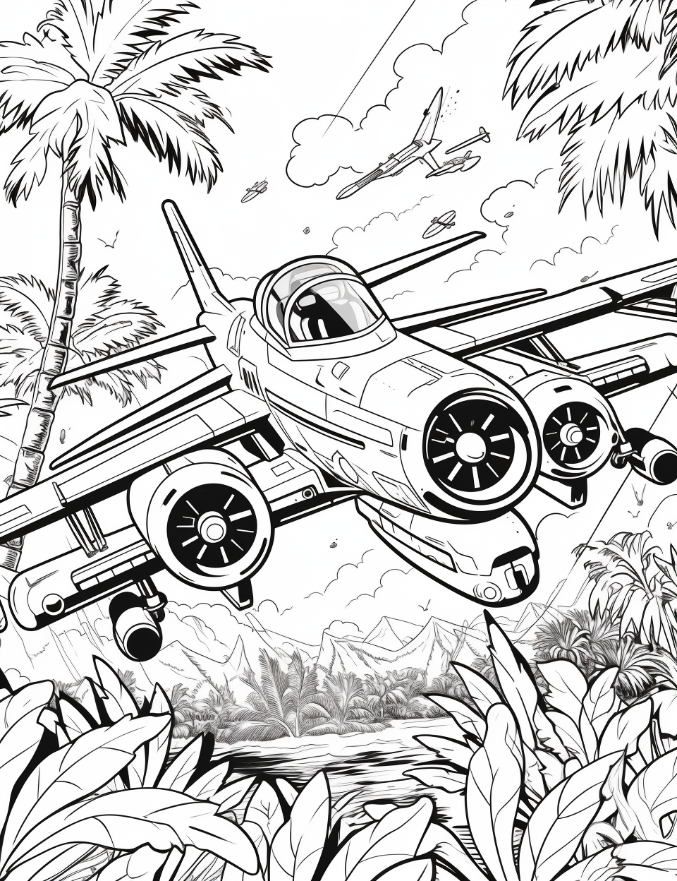 Color Craftables | Coloring Pages | Military & War