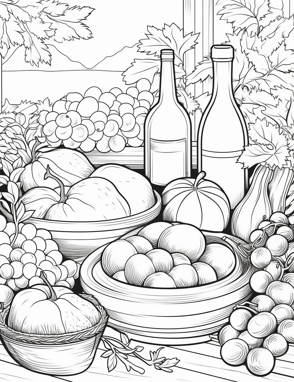 Color Craftables | Coloring Pages | Food & Beverage - Meals