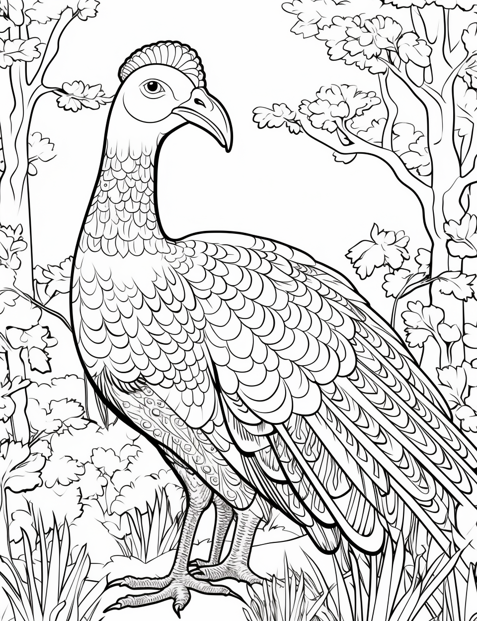 Color Craftables | Coloring Pages | Thanksgiving Turkey Coloring Pages