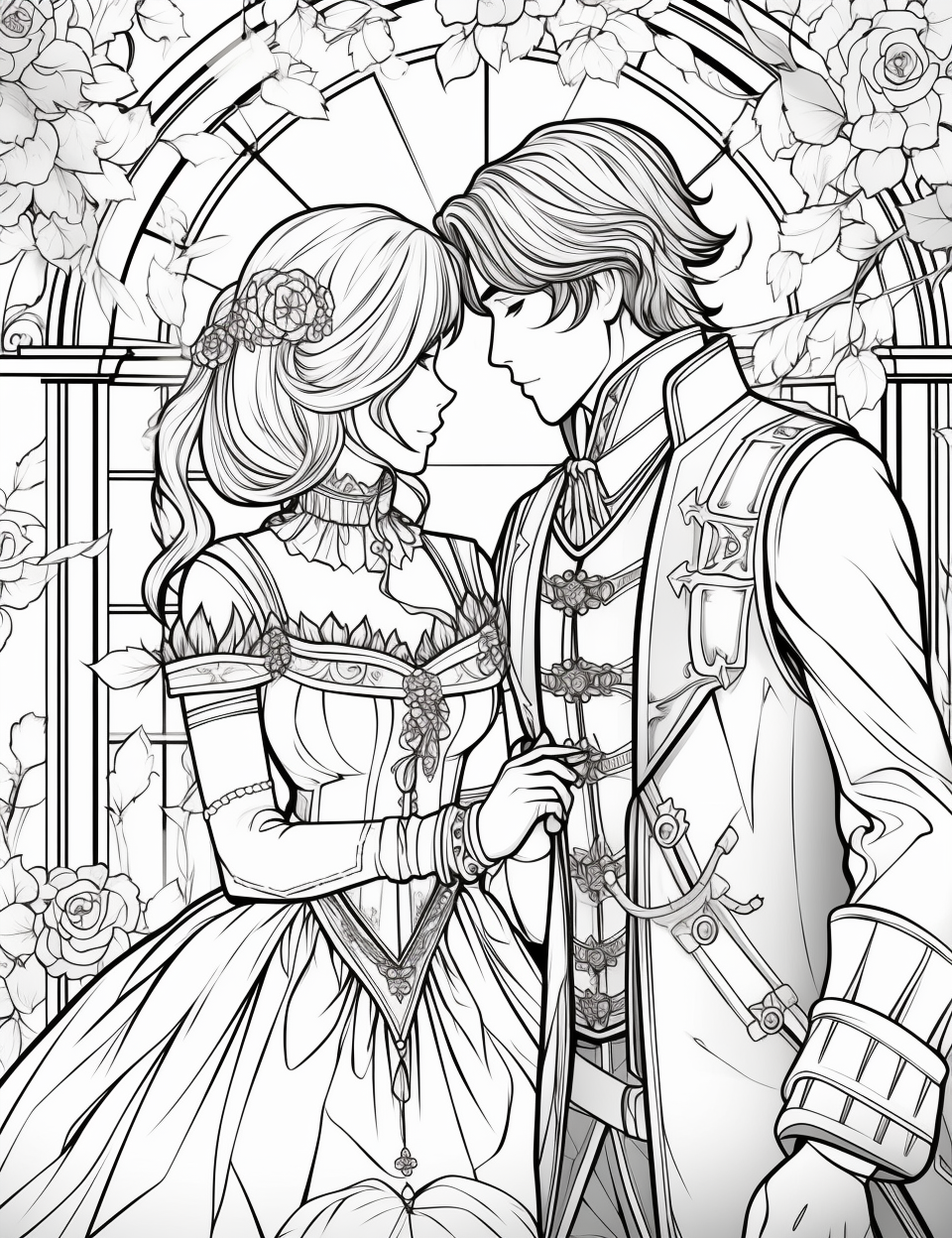 Color Craftables | Coloring Pages | Anime & Manga - Romance - Love ...