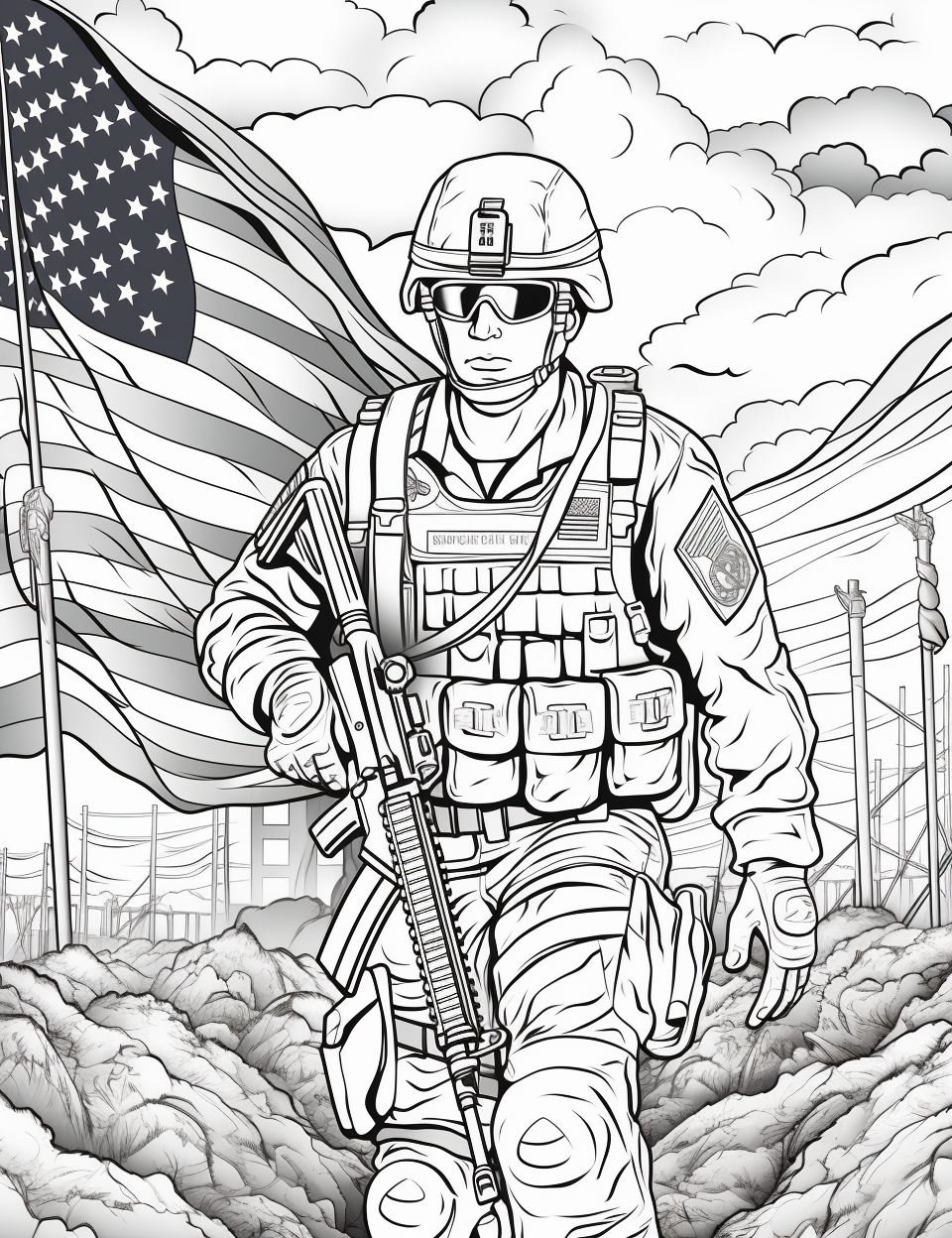 Color Craftables | Coloring Pages | Military & War