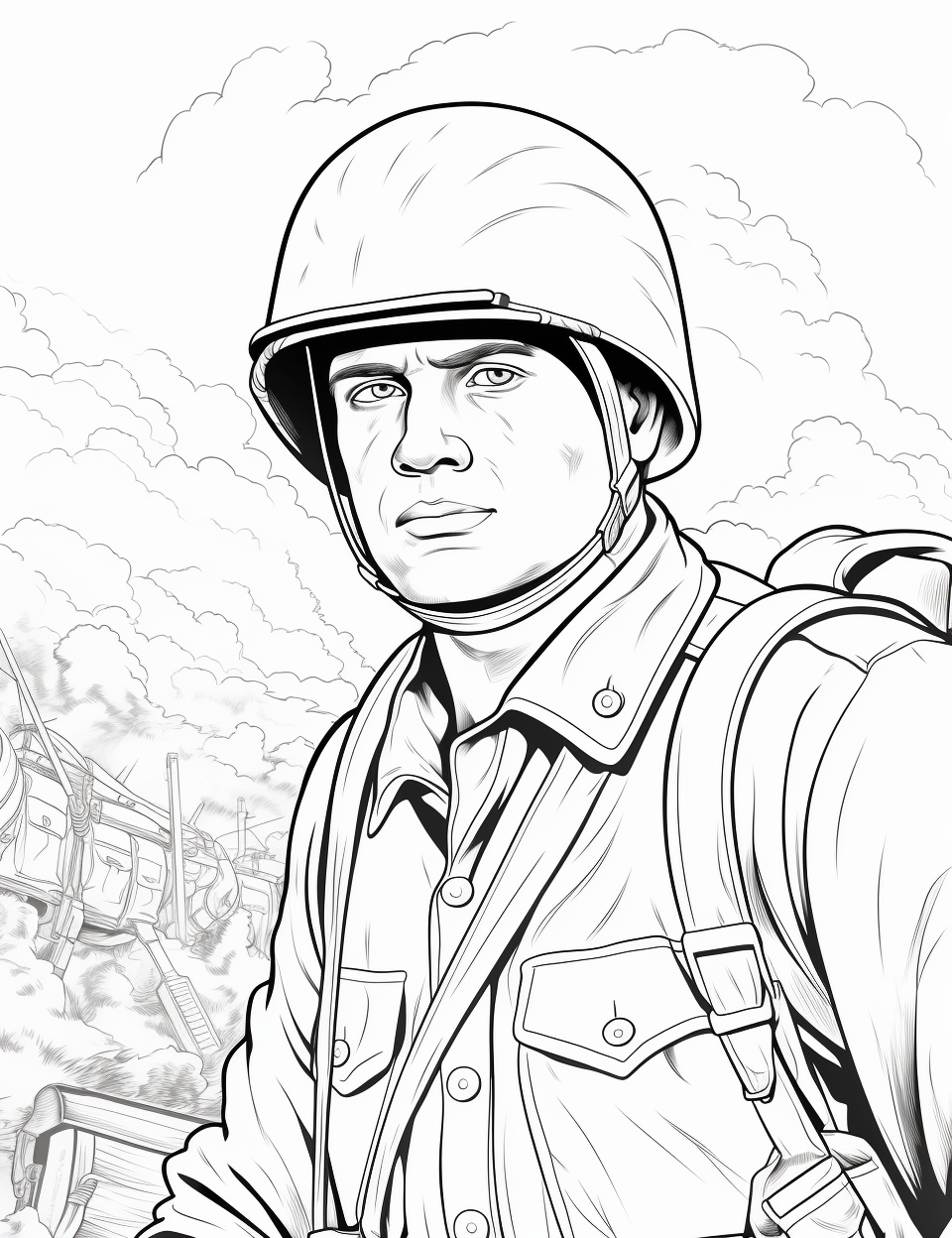 Color Craftables | Coloring Pages | Military & War