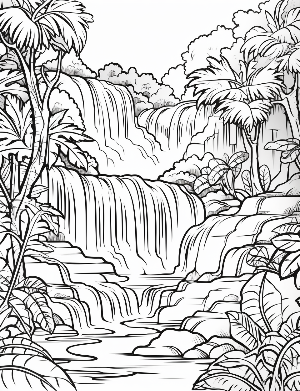 Color Craftables | Coloring Pages | Nature - Water Bodies