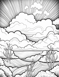 Color Craftables | Coloring Pages | Nature - Weather Phenomena