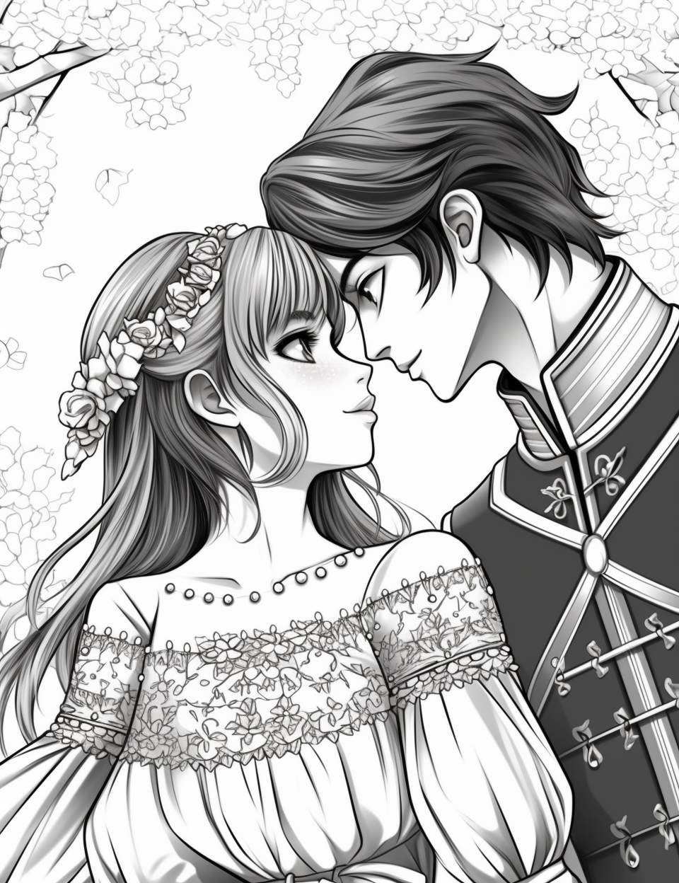 Color Craftables | Coloring Pages | Anime & Manga - Romance - Love ...