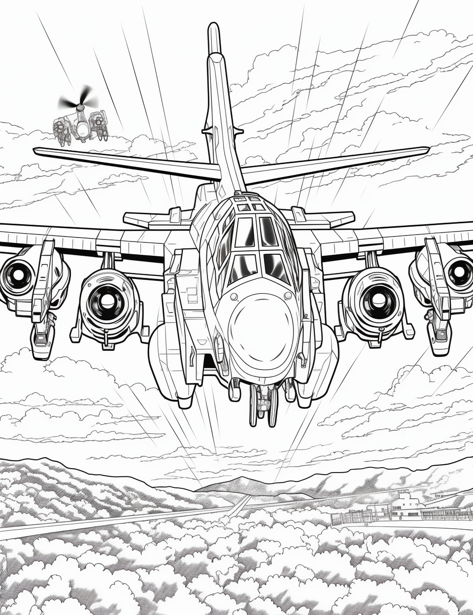 Color Craftables | Coloring Pages | Military & War