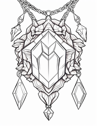 Color Craftables | Coloring Pages | Jewelry & Gems - Previous Stones ...