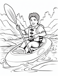 Color Craftables | Coloring Pages | Sports & Athletics - Water Sports