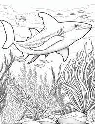 Color Craftables | Coloring Pages | Animal - Aquatic - Sharks