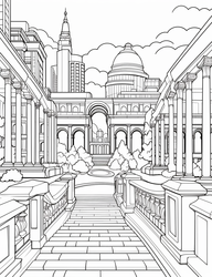 Color Craftables | Coloring Pages | Buildings & Architecture - Modern ...