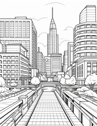 Color Craftables | Coloring Pages | Buildings & Architecture - Modern ...