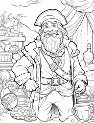 Color Craftables | Coloring Pages | Pirates & Treasure
