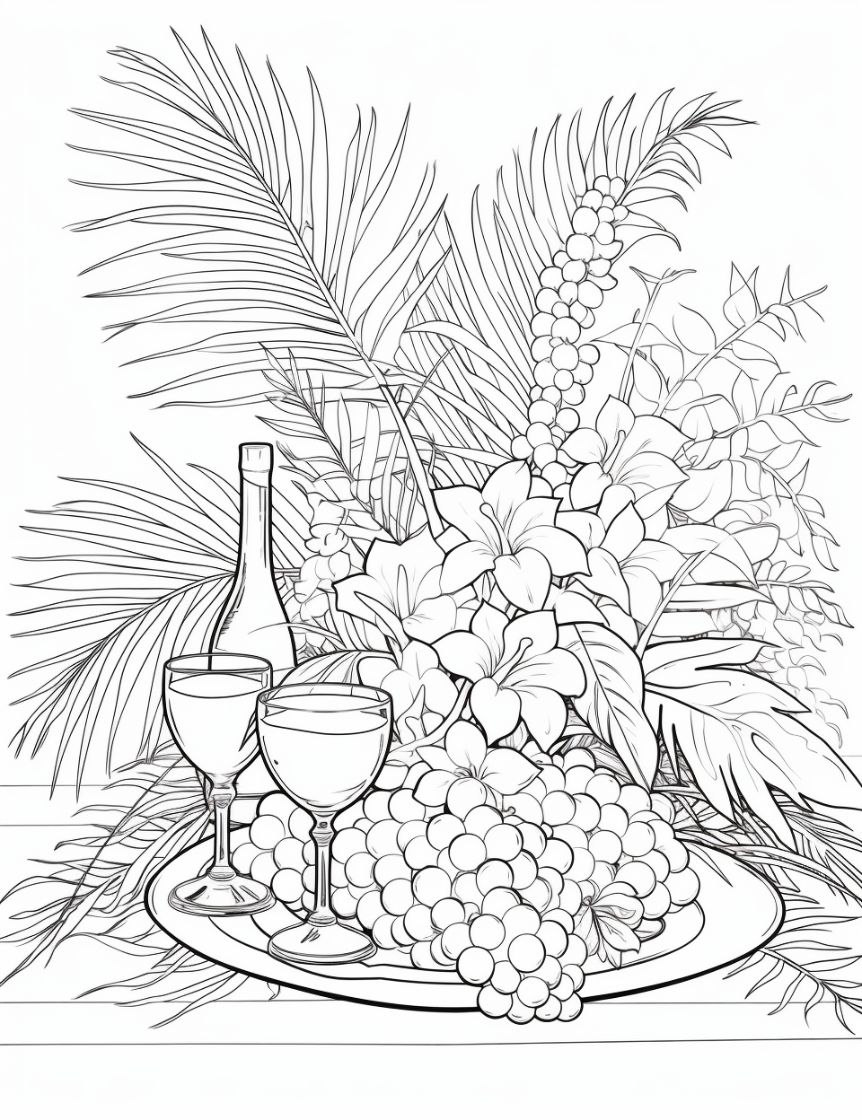 Color Craftables | Coloring Pages | Valentine's Day Romantic Dinners ...