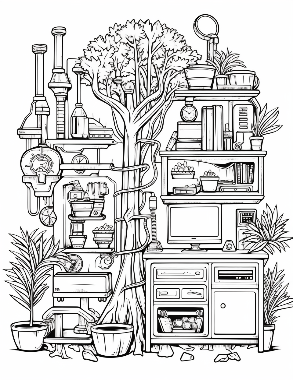 Color Craftables | Coloring Pages | Objects - Electronics
