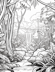 Color Craftables | Coloring Pages | Nature - Forests