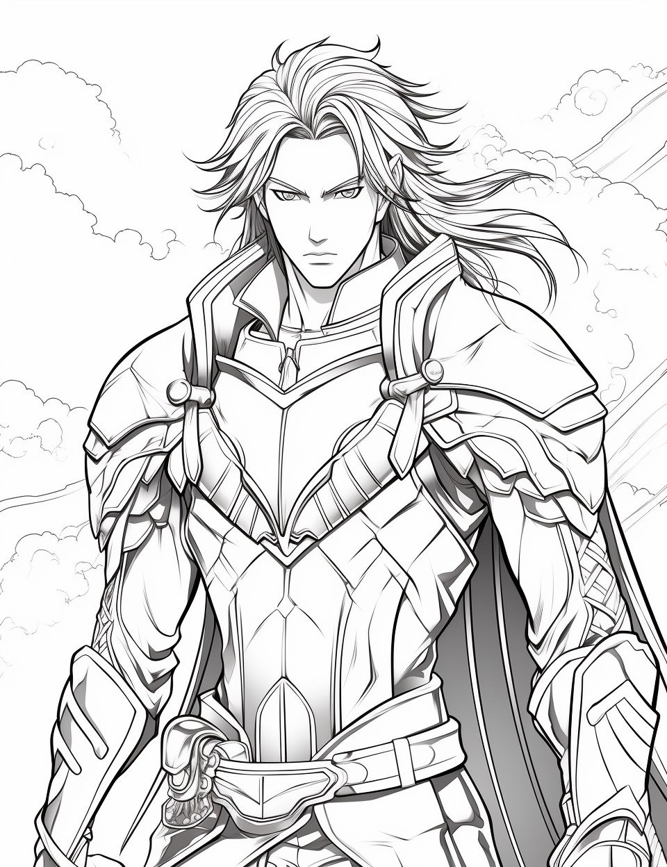 Color Craftables | Coloring Pages | Anime & Manga - Fantasy