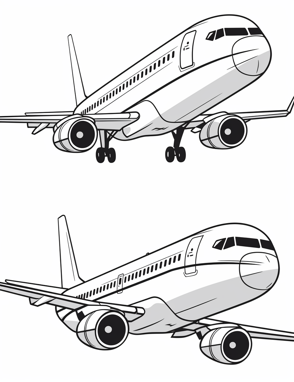 Color Craftables | Coloring Pages | Aviation - Aircraft Types ...