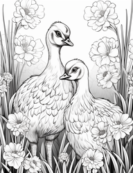 Color Craftables | Coloring Pages | Seasons - Spring - Baby Animals