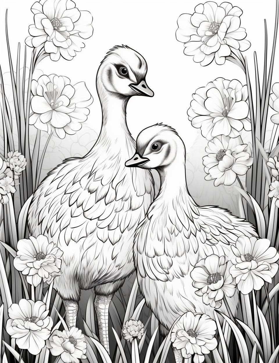 Color Craftables | Coloring Pages | Seasons - Spring - Baby Animals