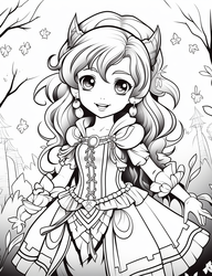 Color Craftables | Coloring Pages | Anime & Manga - Adventure