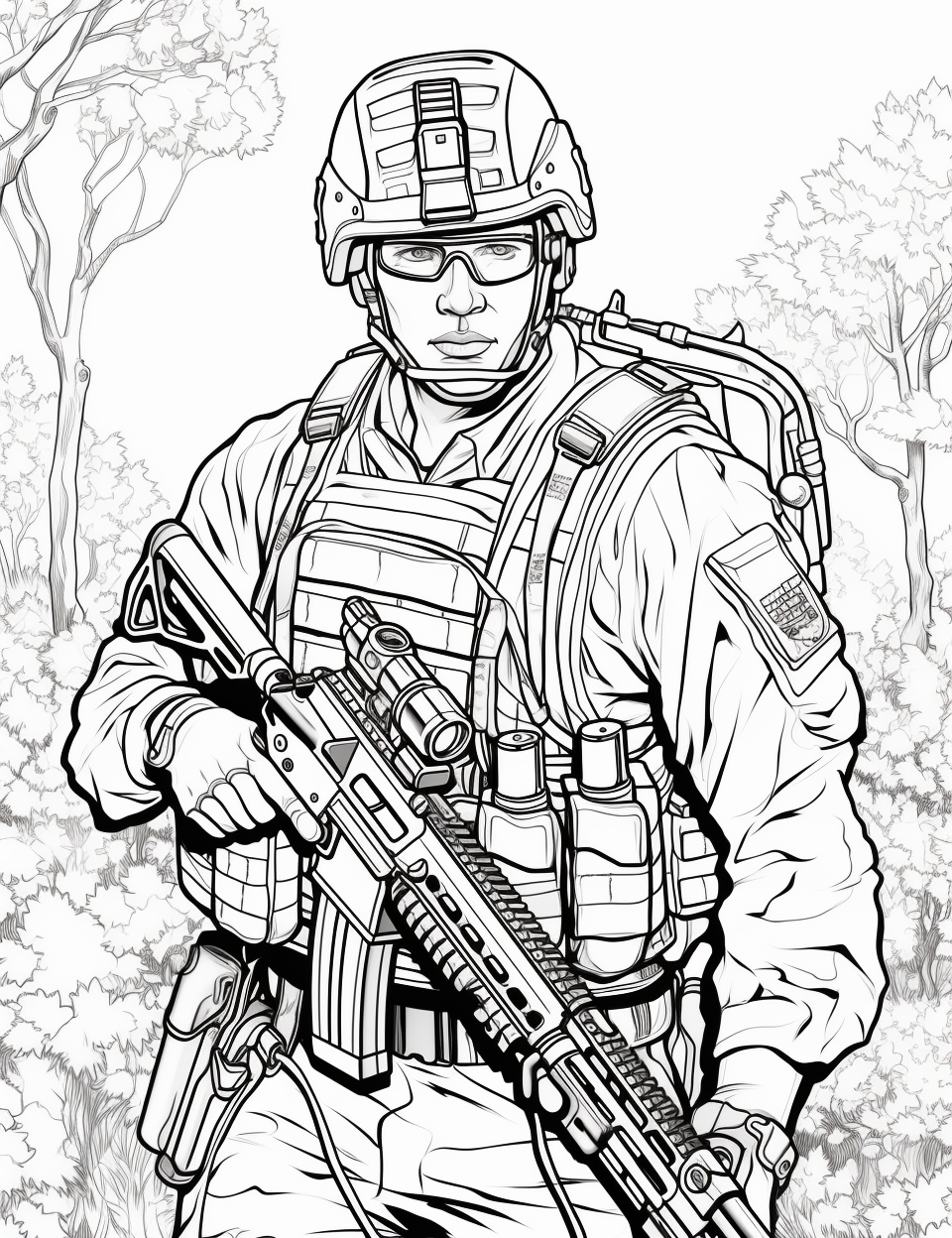 Color Craftables | Coloring Pages | Military & War
