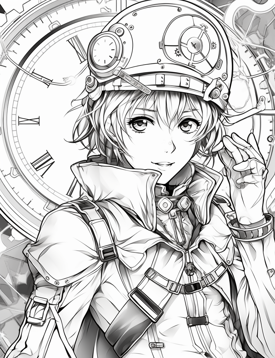Color Craftables | Coloring Pages | Anime & Manga - Adventure