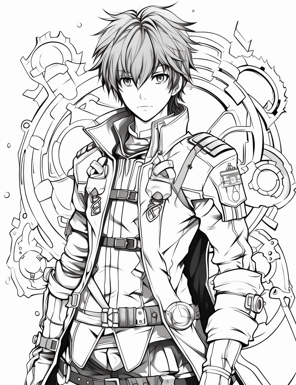 Color Craftables | Coloring Pages | Anime & Manga - Adventure