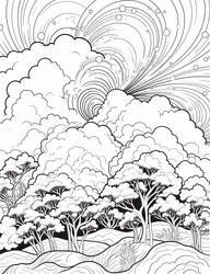 Color Craftables | Coloring Pages | Nature - Weather Phenomena