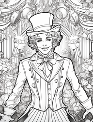 Color Craftables | Coloring Pages | Carnival & Circus - Performers