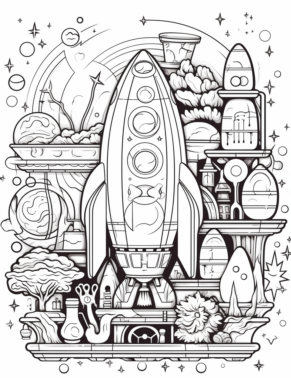 Color Craftables | Coloring Pages | Objects - Toys