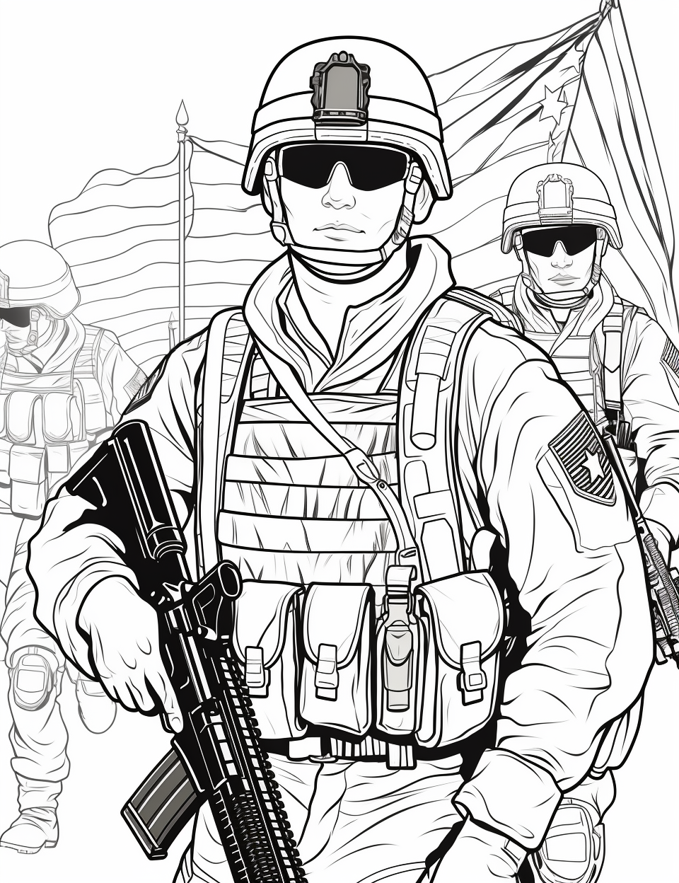 Color Craftables | Coloring Pages | Military & War