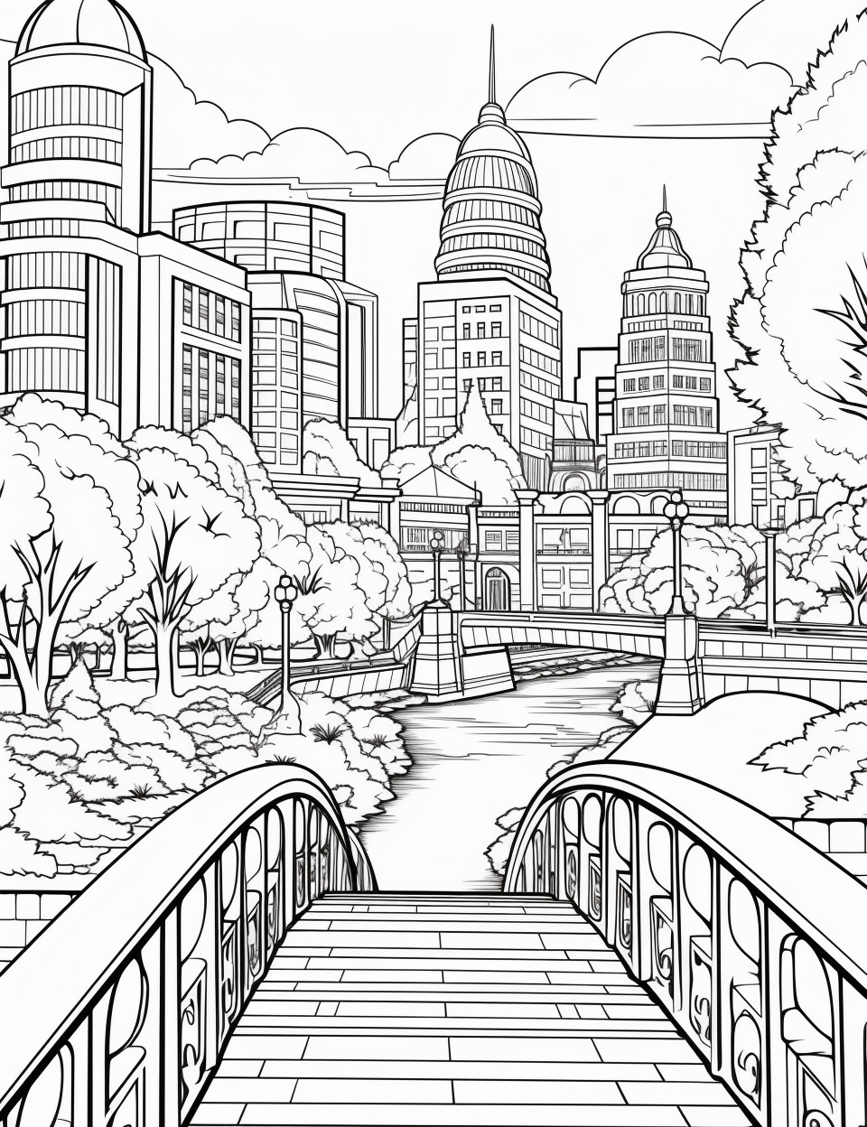 Color Craftables | Coloring Pages | Buildings & Architecture - Modern ...