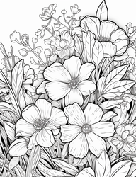 Color Craftables | Coloring Pages | Nature - Flowers