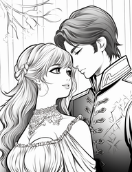 Color Craftables | Coloring Pages | Anime & Manga - Romance - Forbidden ...